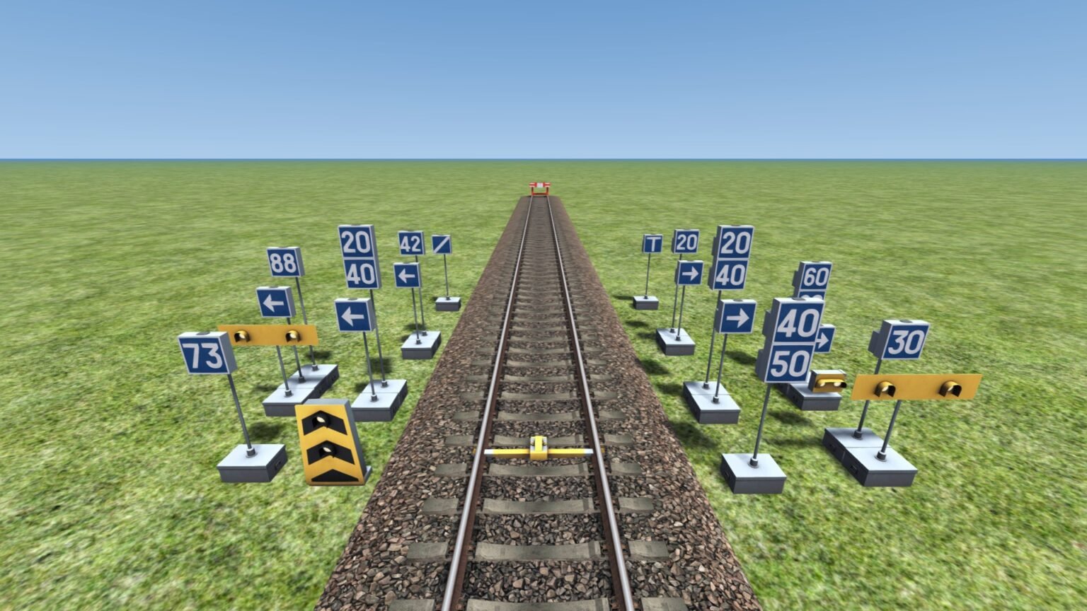 1980s Blue TSR Signs – Wrightline Sim